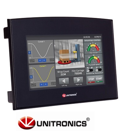 Samba 7™- Powerful PLC Controller with HMI Touchscreen Unitronics ...